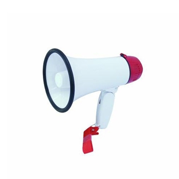 Megafon » Med mikrofon og sirene. Køb billigt her!